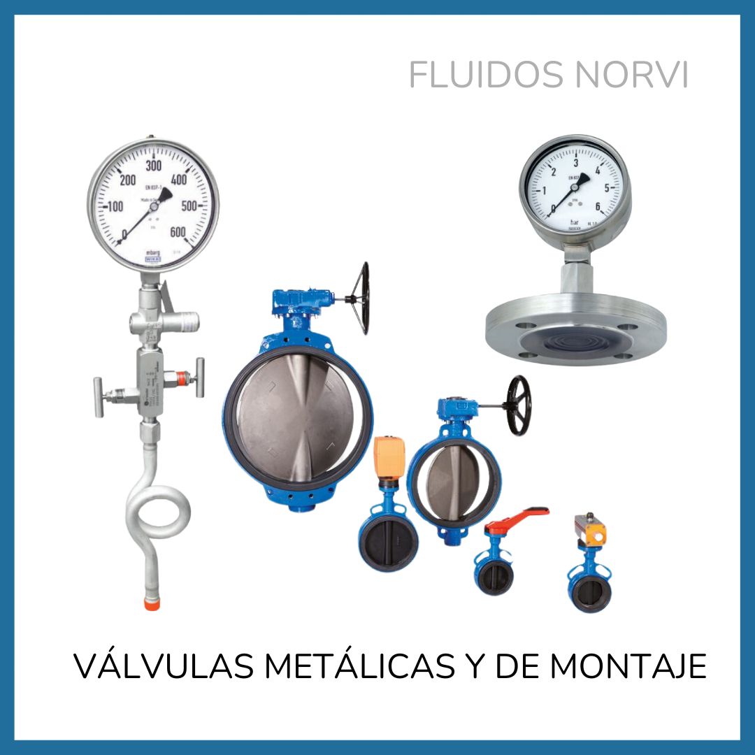 VÁLVULAS Y ACTUADORES – Fluidos Norvi